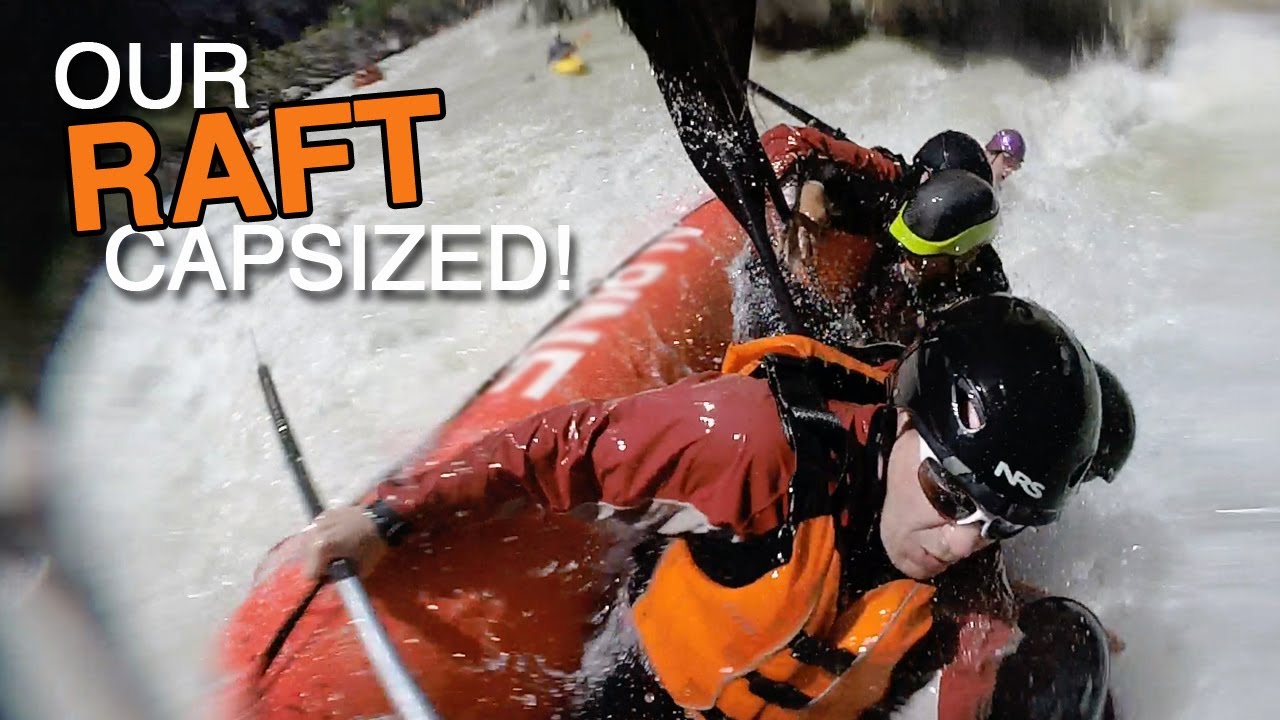 The Day Our Raft Flipped on The Kicking Horse River - YouTube