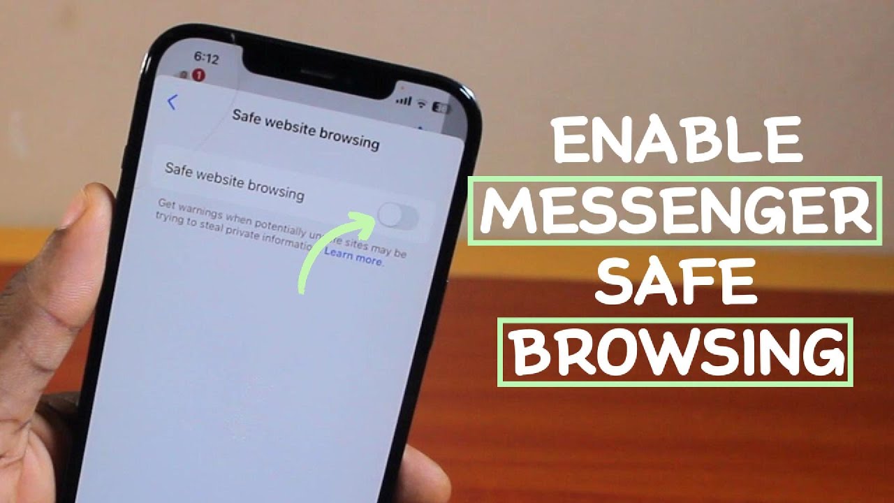 How to Turn On Safe Browsing on Messenger - YouTube