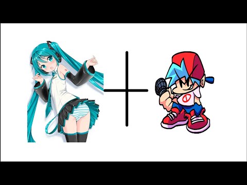 FNF GF CAUGHT BF CHEATING ON HER with HATSUNE MIKU(part 1)*FRIDAY NIGHT ...