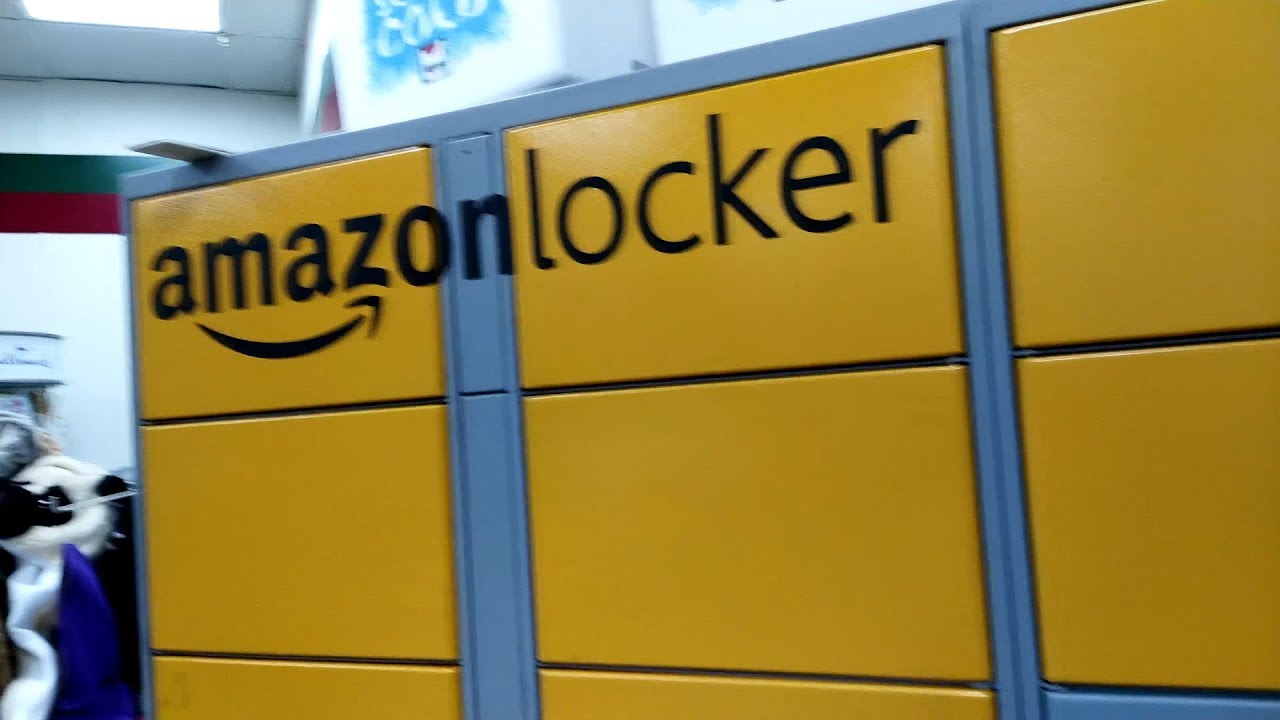 Amazon Locker: My First Experience..Pretty Smooth - YouTube
