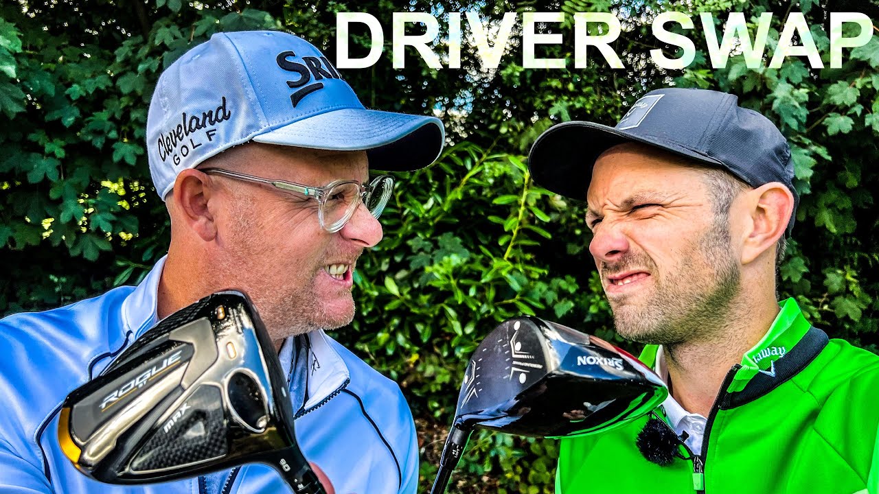 WE SWAP TEE SHOTS does DISTANCE really matter in GOLF - YouTube