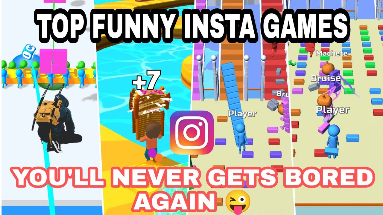 TOP 7 INSTAGRAM ADD FAMOUS FUN GAMES - YouTube