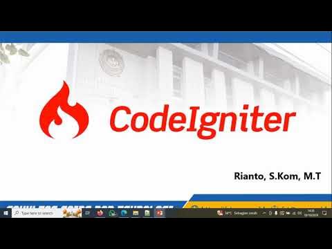 Konfigurasi dan Implementasi CodeIgniter 4 & Bootstrap [CodeIgniter 4] - YouTube