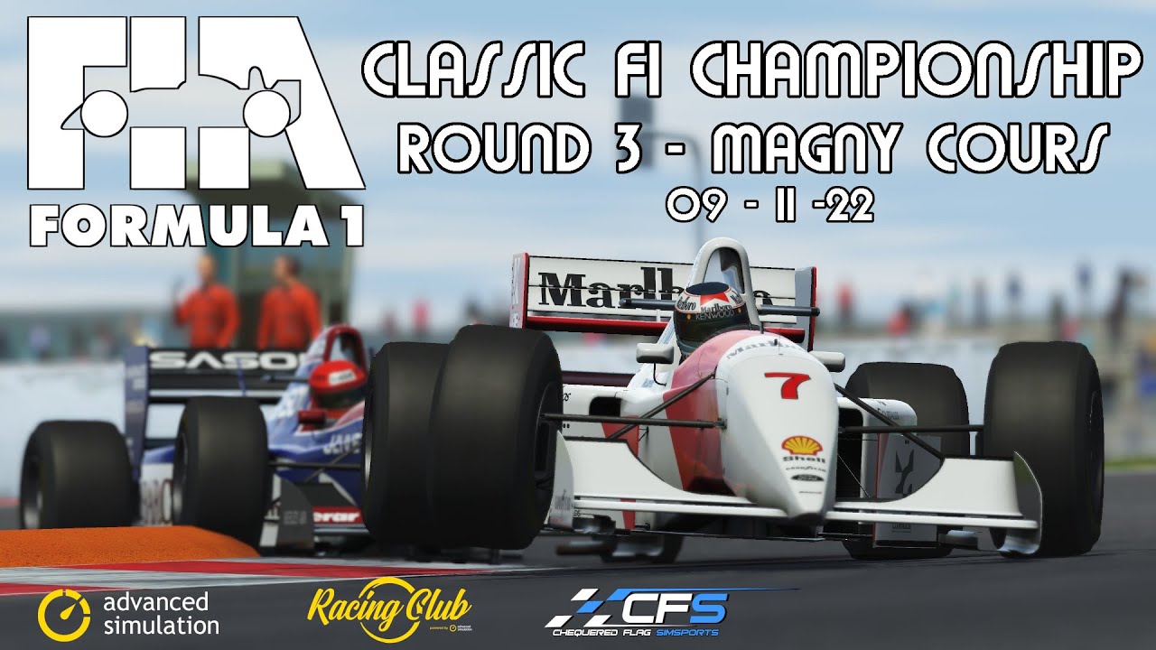 RF2 | ASRC - Classic F1 Championship [R3 - Magny-Cours] - YouTube