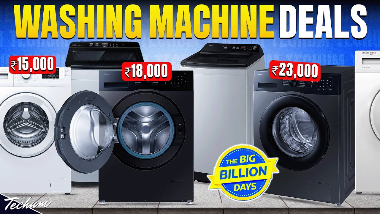 Best Washing Machines in Flipkart BBD Sale 2025🔥 Top Picks Under ₹20k ...