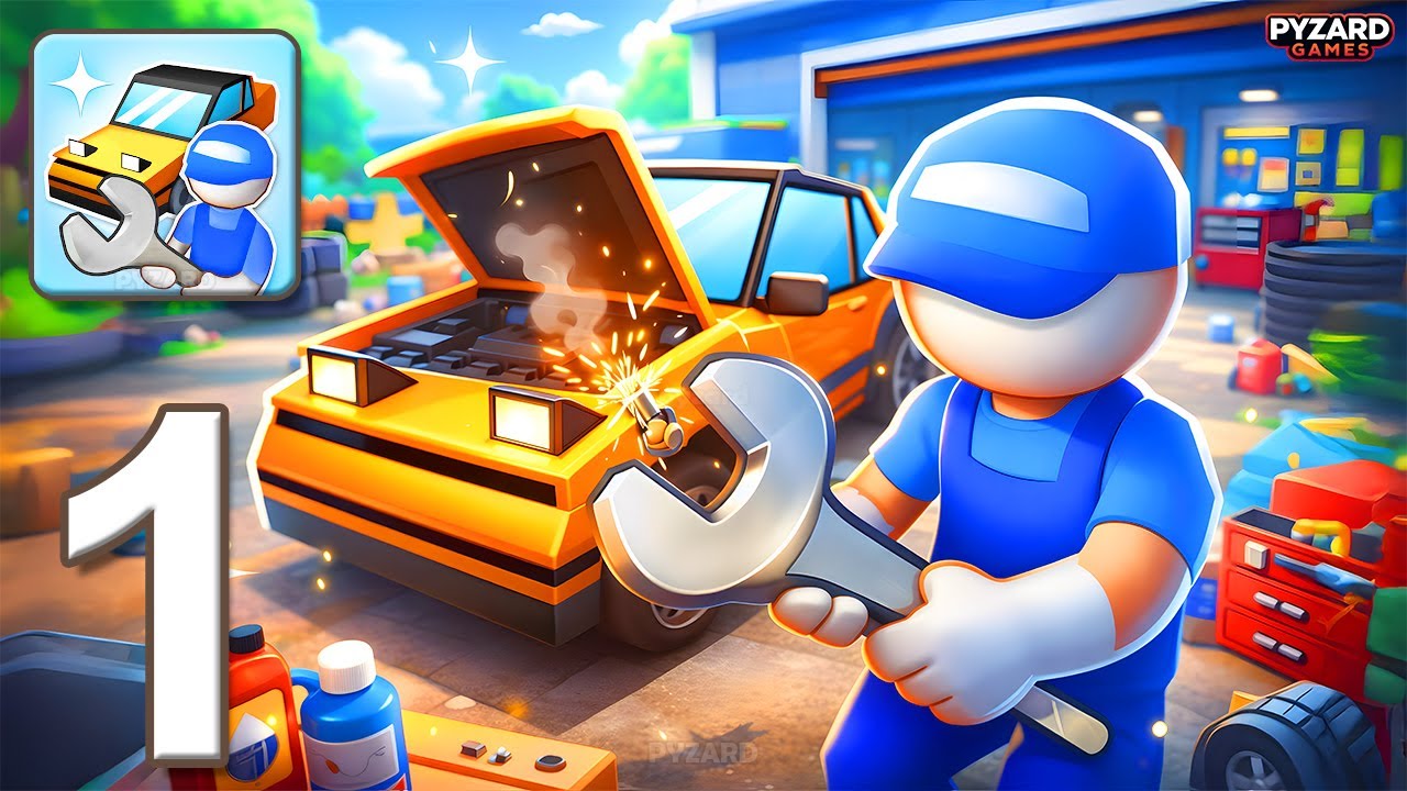 My Super Garage - Gameplay Walkthrough Part 1 - Repair Cars Earn Money ...
