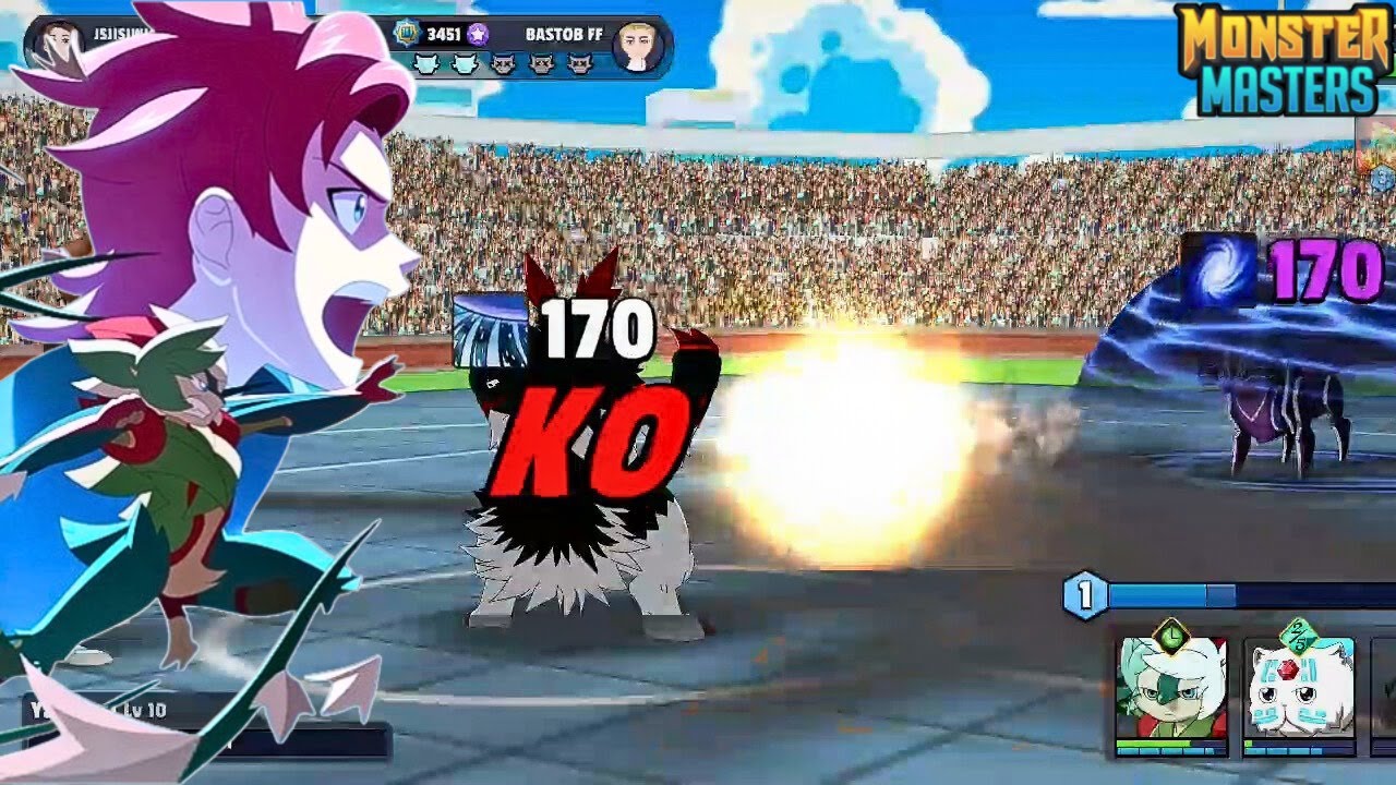 Intense Thrilling Battles🔥🥵 | Monster Masters - YouTube