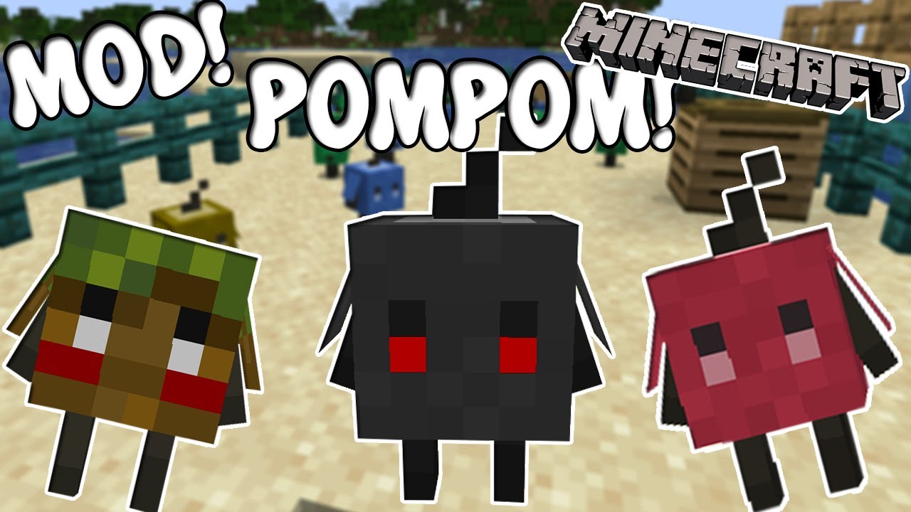 MI MASCOTA POMPOM! Minecraft 1.17.1 MOD BINDERSNATCH! - YouTube
