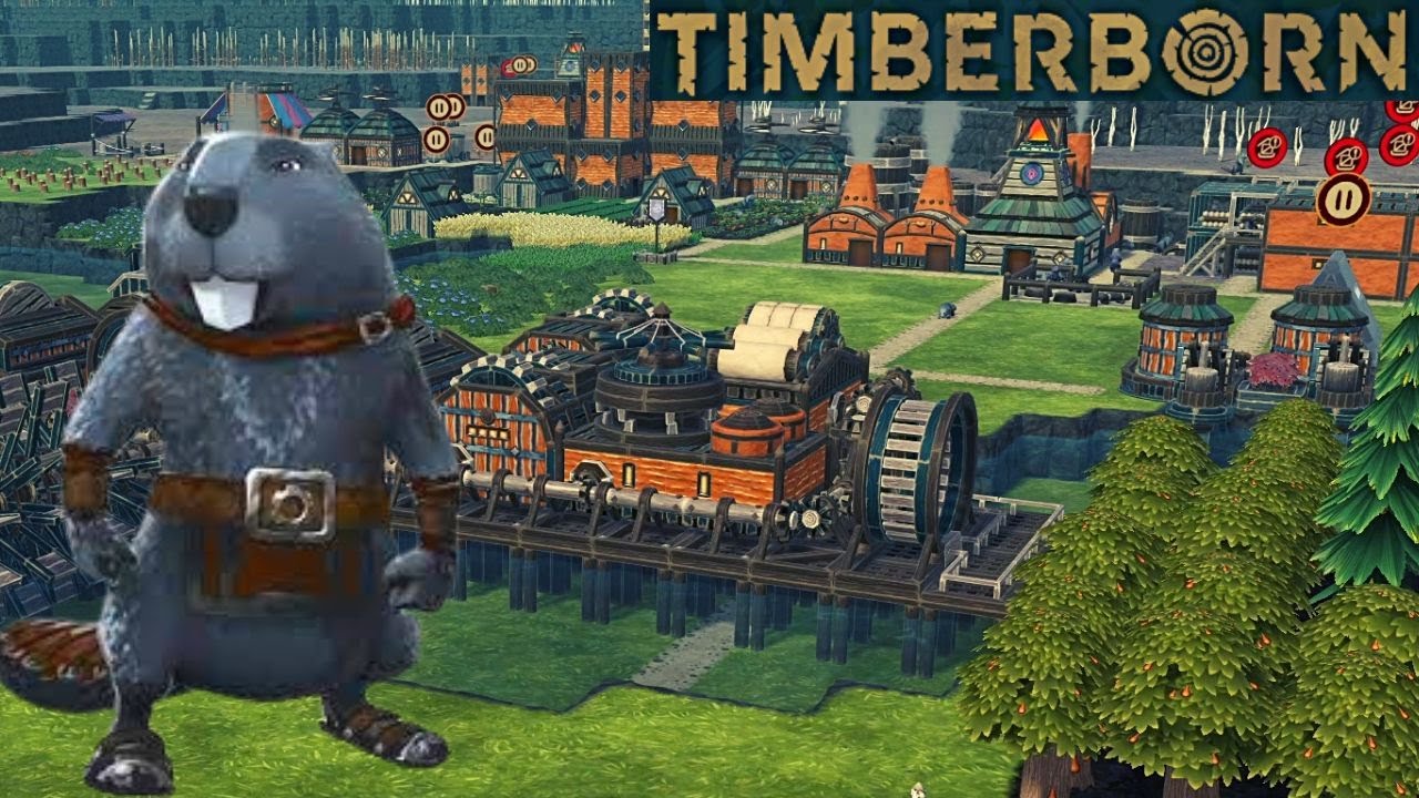 Timberborn | Iron teeth | Starting a new Beaver Metropolis! | Part 1 ...