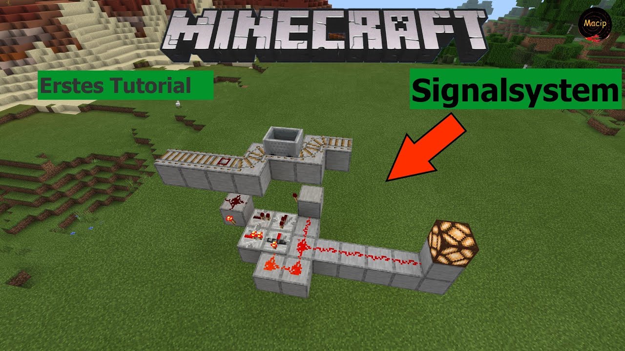 Signaltechnik in Minecraft | Tutorial Deutsch - YouTube