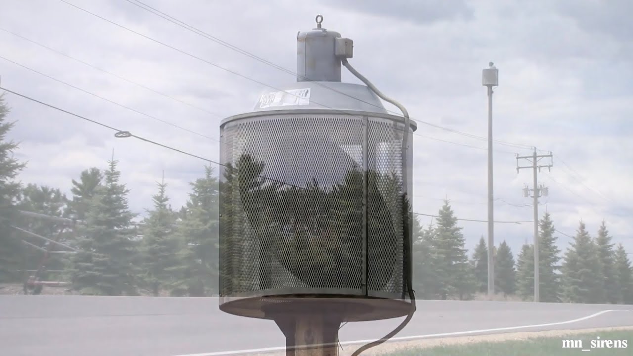 Federal Signal RSH-10 “Thunderbeam” Siren Test - Full Alert - Cottage ...