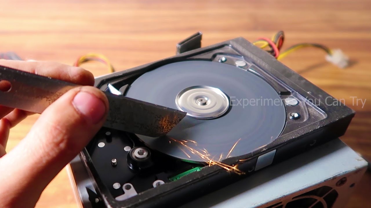 How To Create A Grinding Machine From Your Hard Driver(HDD) - YouTube