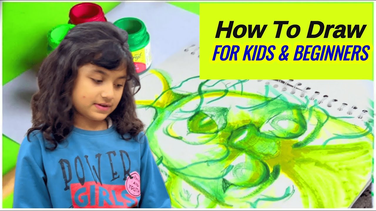 How To Draw For Kids and Beginners | Eshal's Stories - YouTube