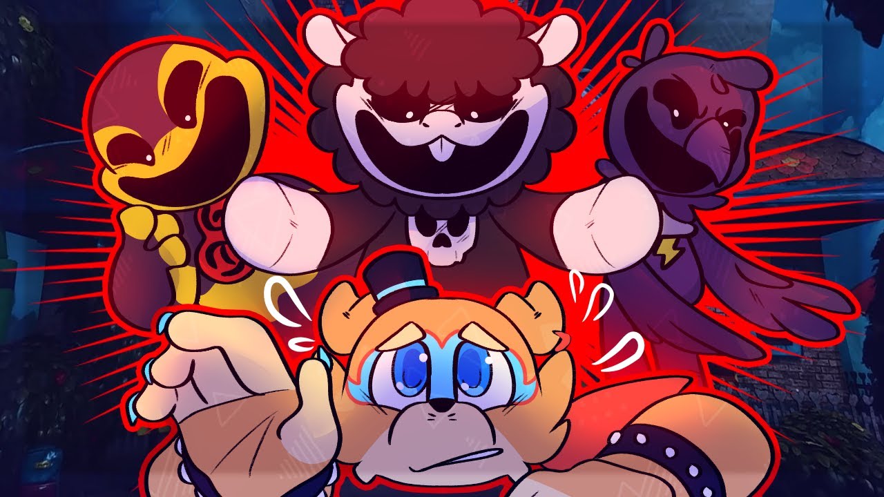 Glamrock Freddy Gets TRAPPED With The Nightmare Critters! In VRChat ...