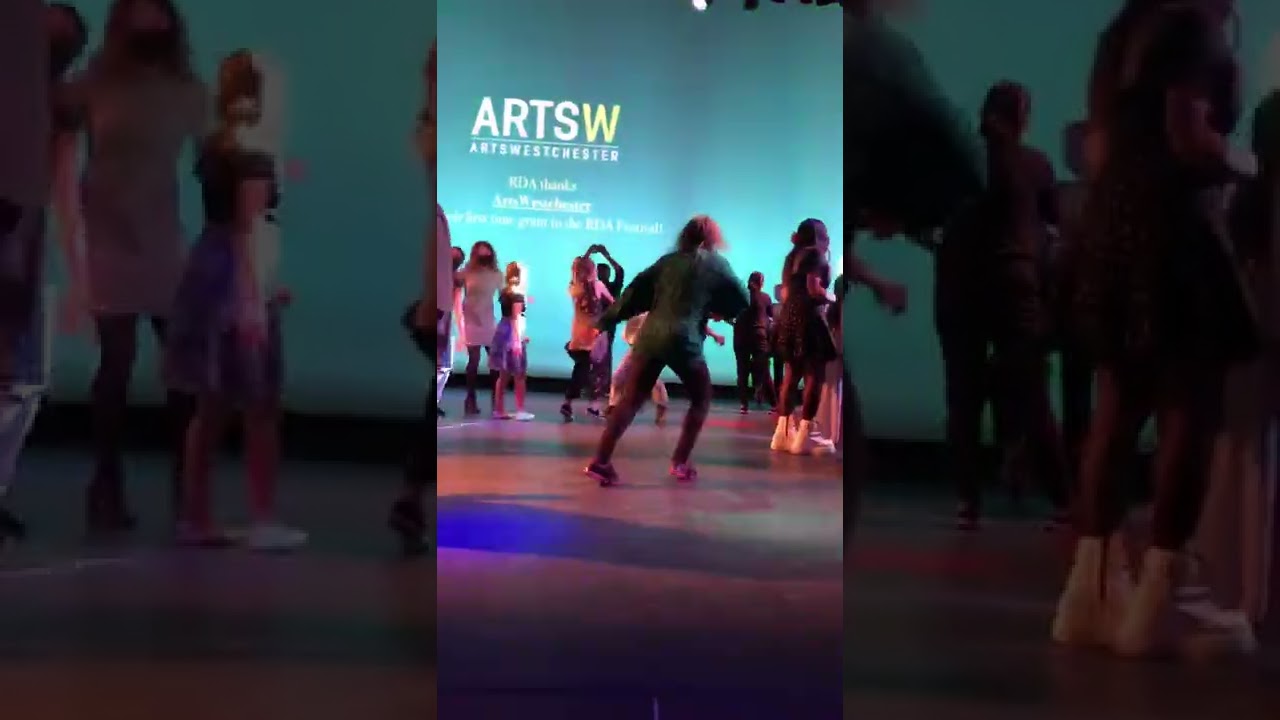 Janice dances on stage - YouTube