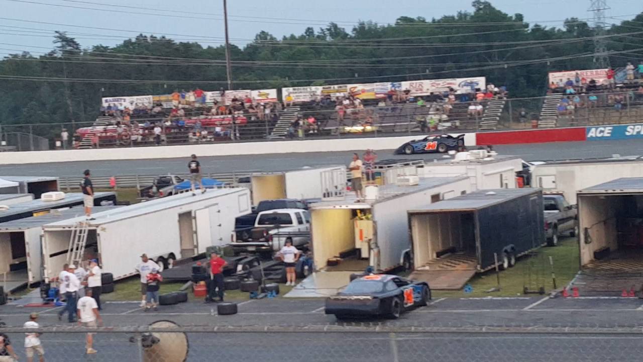 Pace laps Rodney cook memorial 2016 ace speedway - YouTube