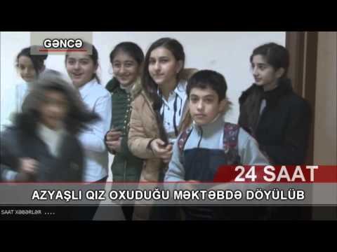 Gəncədə azyaşlı qız oxuduğu məktəbdə döyülüb