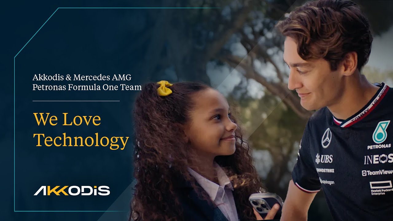 Akkodis | We Love Technology With George Russell and Beau - YouTube