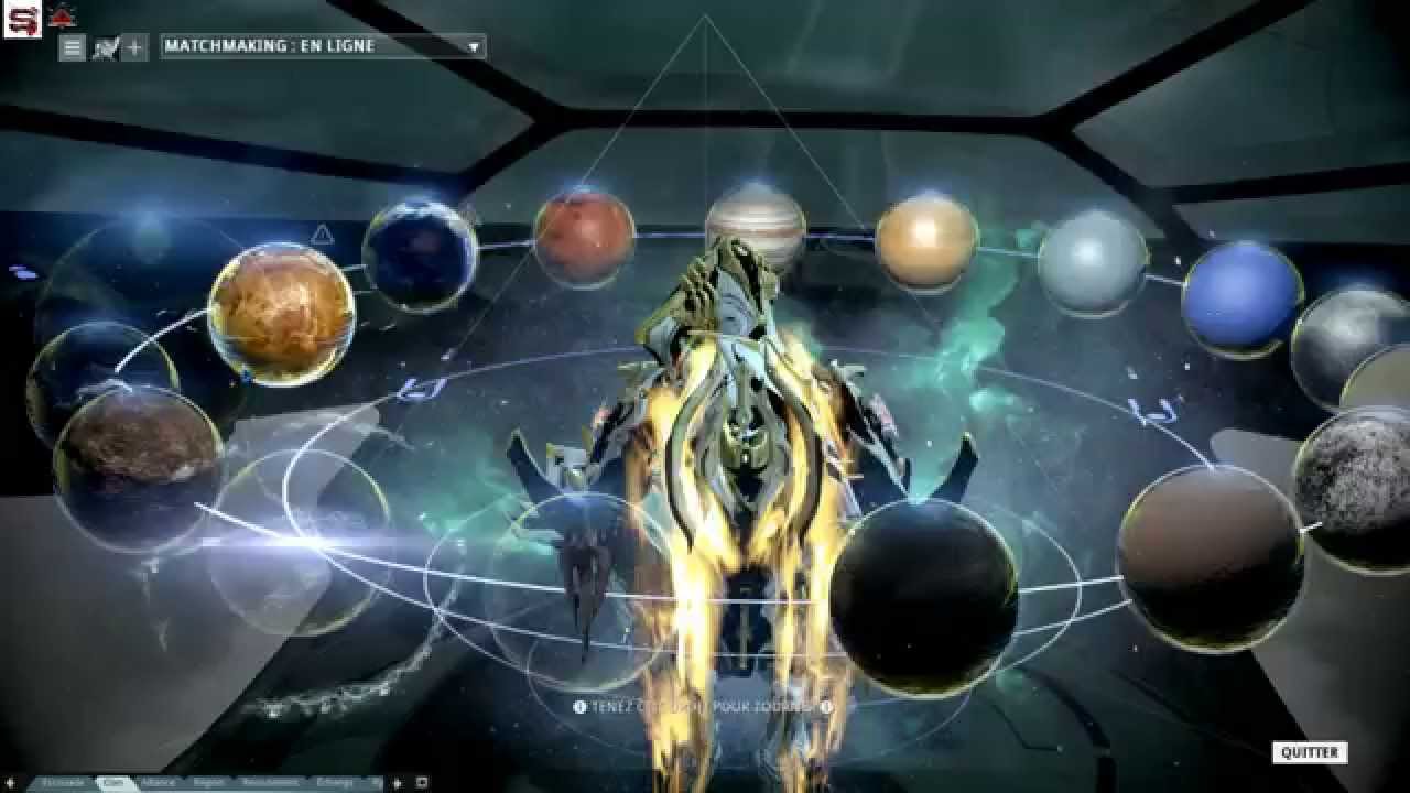Warframe: interface et fonctionnalité Maj 14 par Souldragone - YouTube