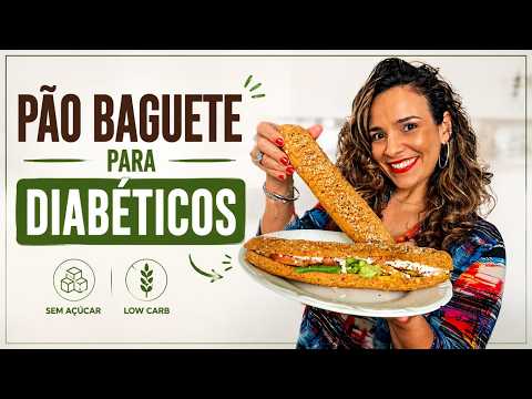 Baguete Para Diabéticos | Pão Que Controla A Glicemia!