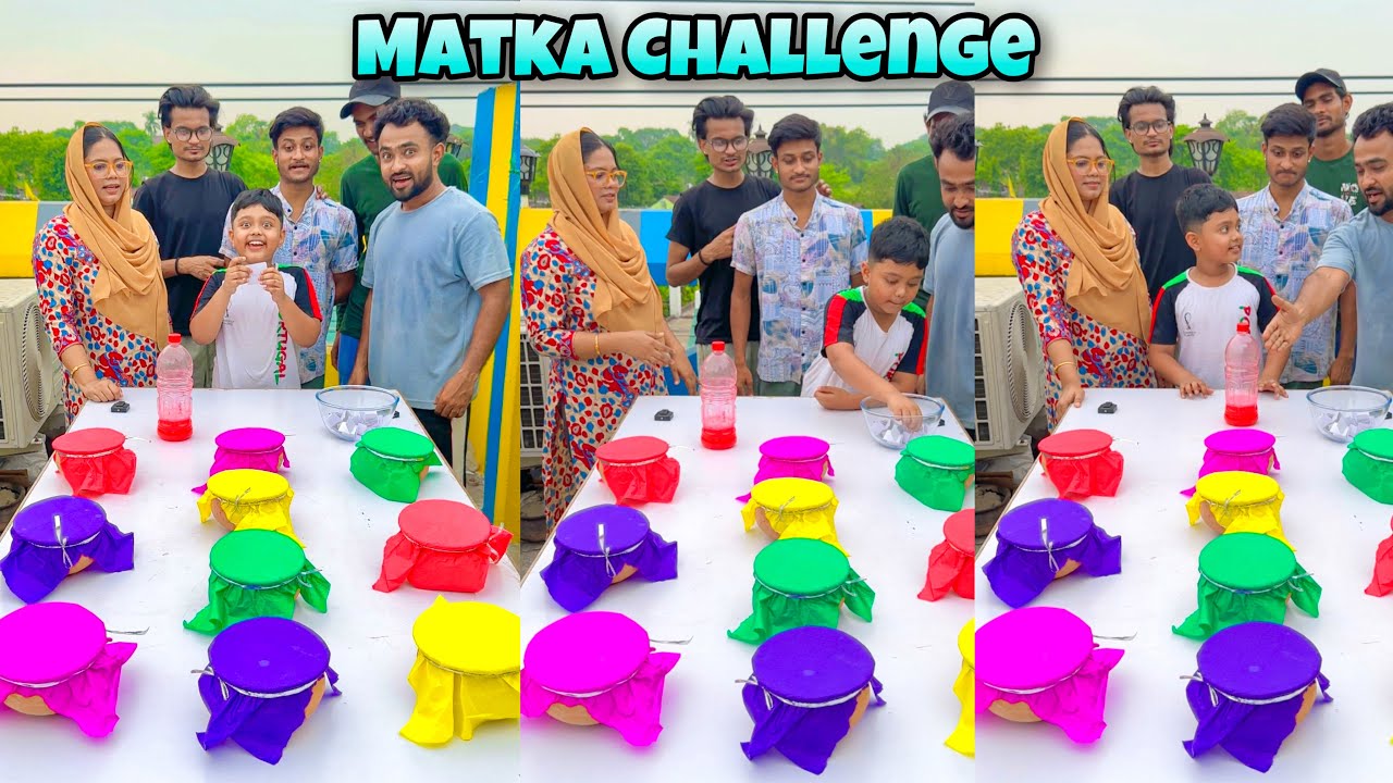Choose Your Favourite Colour Matka Funny Challenge 😍 - YouTube