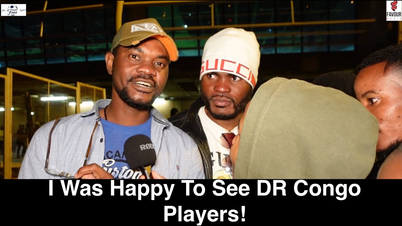 Bafana Bafana 1-0 DR Congo | I Was Happy To See DR Congo Players! - YouTube