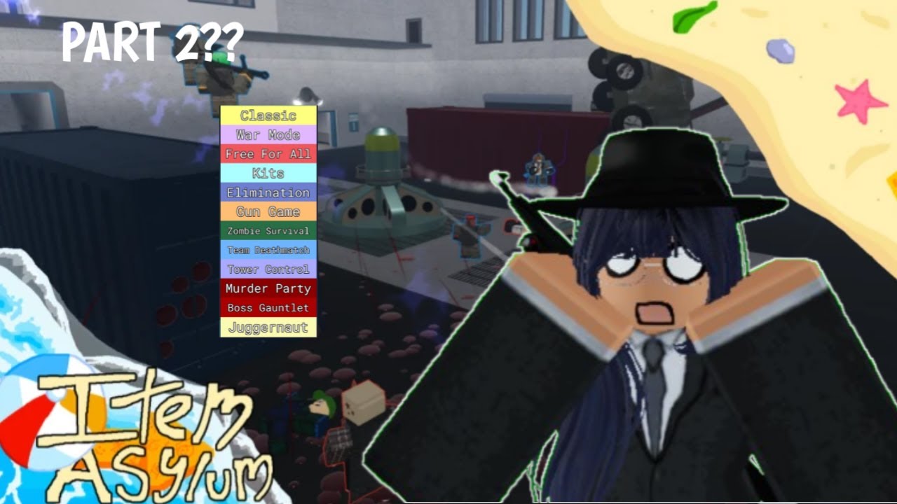 PLAYING EVERY GAMEMODES ON ITEM ASYLUM PART 2 | Roblox Item Asylum Live ...