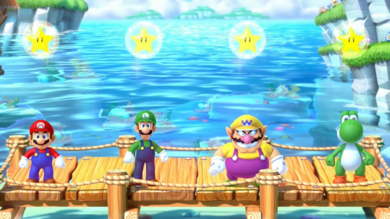 Mario Party 10 - Cheep Cheep Leap - YouTube