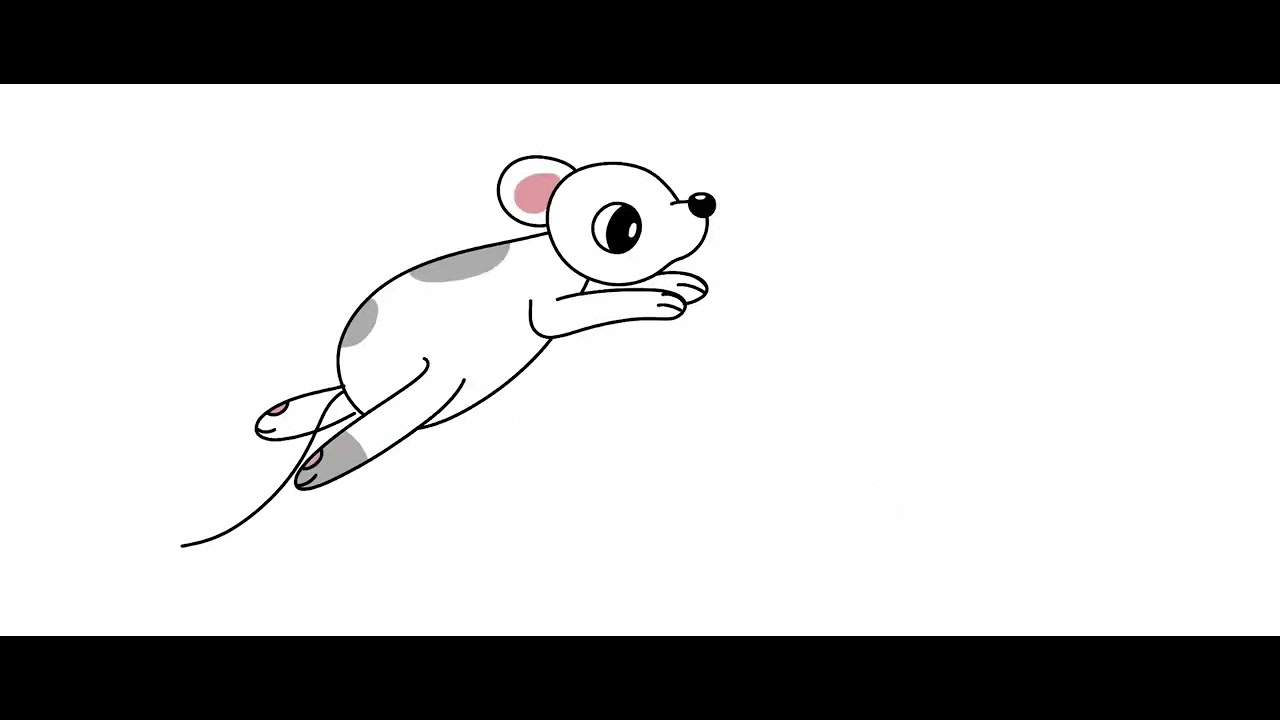 Mouse running test animation - YouTube