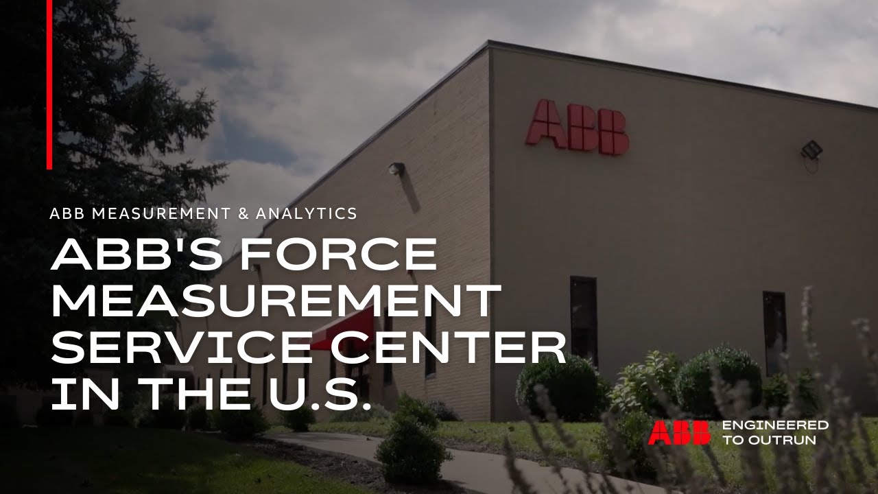 ABB's Force Measurement Service Center in the U.S. - YouTube