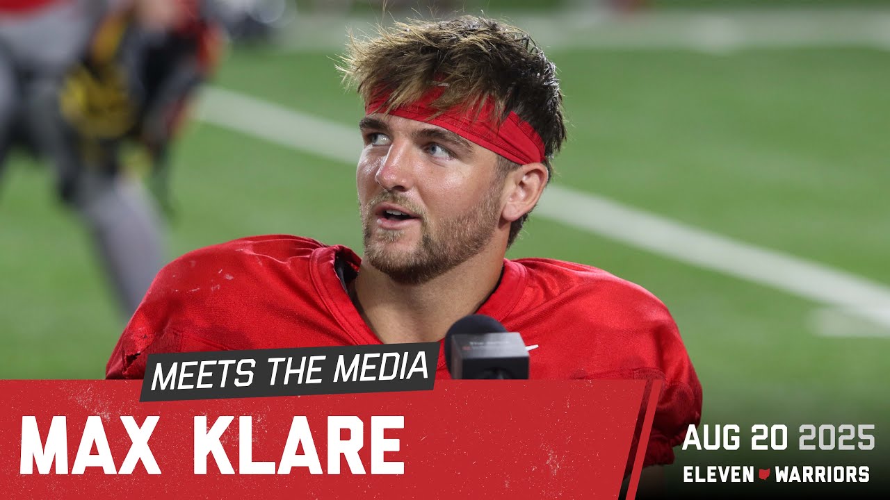 With Jeremiah Smith and Carnell Tate on his team, Max Klare looks ...