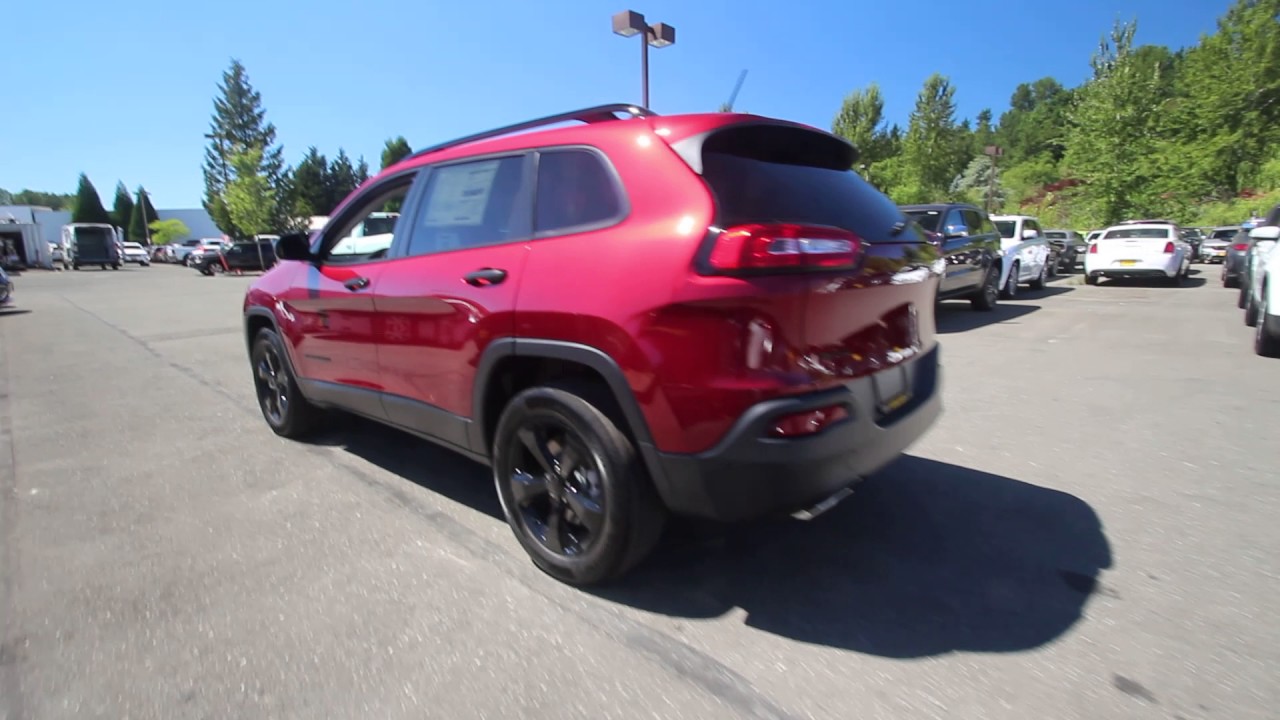 2017 Jeep Cherokee Altitude 4x4 | Deep Cherry Red Crystal | HD225004 ...