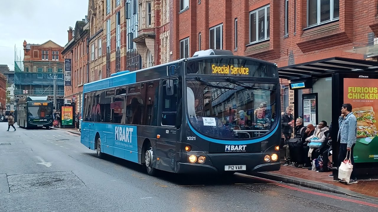 Ride on BART Scania L94UB Wright Solar | 1021 (P12 VAR) | Reading Buses ...