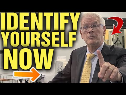 "IDENTIFY YOURSELF NOW" ID REFUSAL GETS CRAZY! 1ST AMENDMENT AUDIT ...