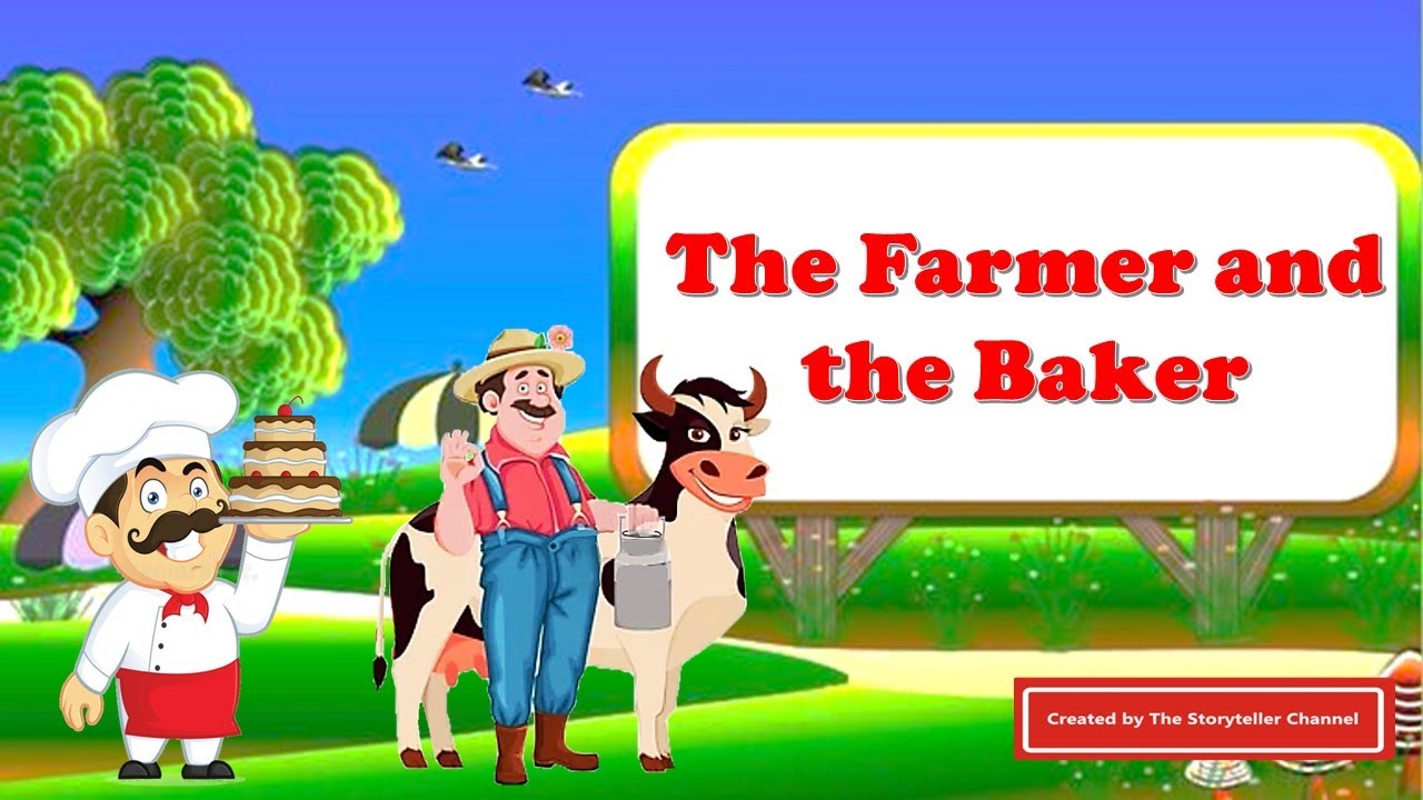 The Farmer and the Baker | Moral Stories | Spoken English | Life Lesson ...