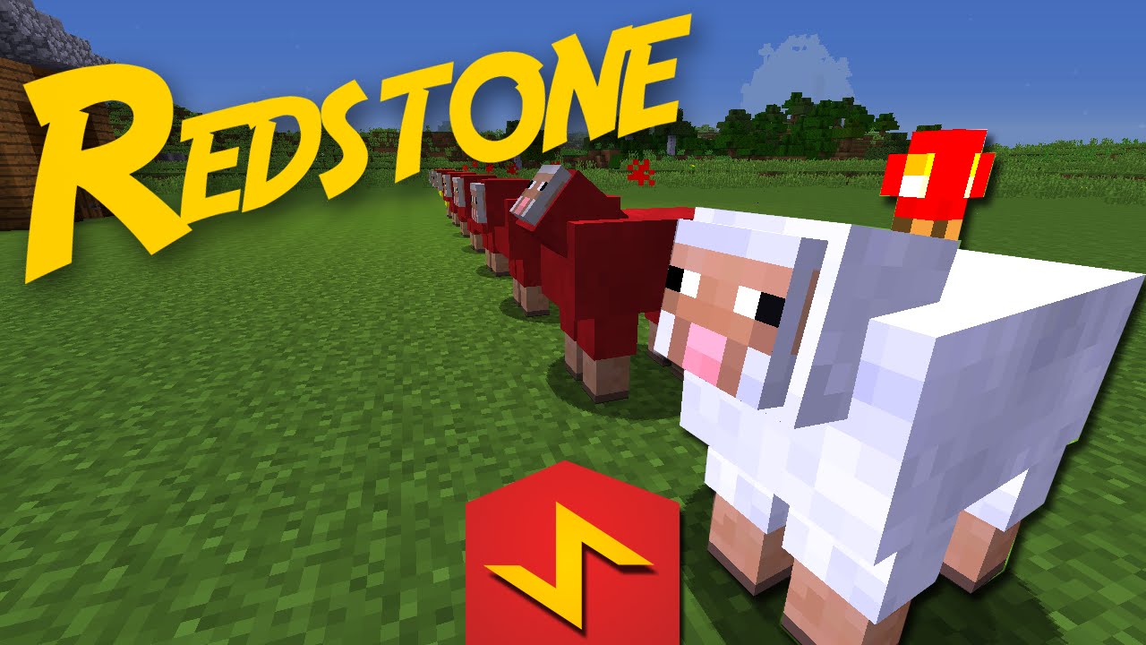 Turn Sheep into Redstone - YouTube