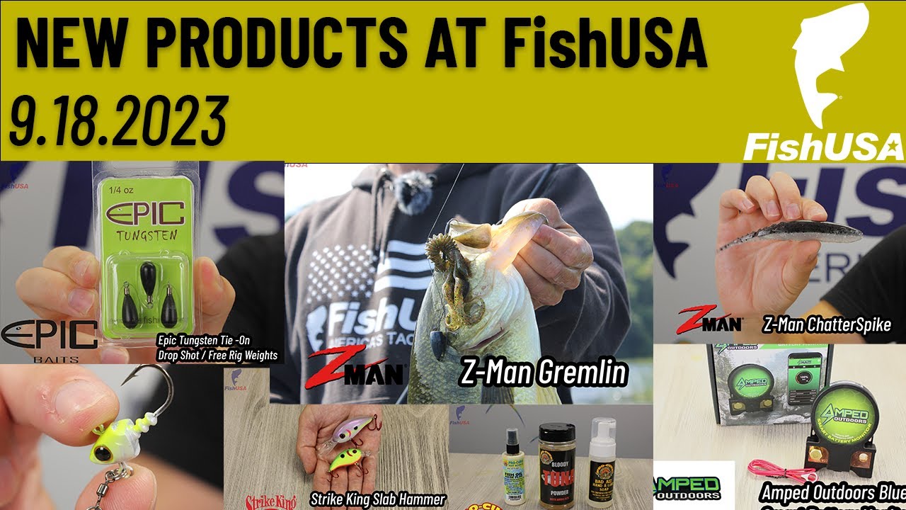 New Products at FishUSA - 9.18.2023 - YouTube