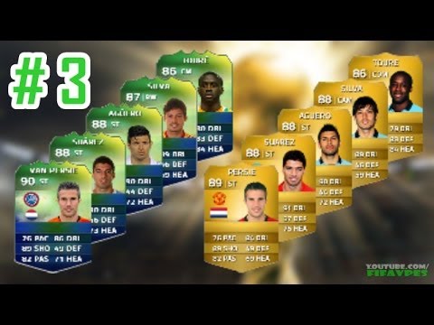 FIFA 14 Ultimate Team World Cup Cards - Van Persie, Luis Suarez, Aguero ...