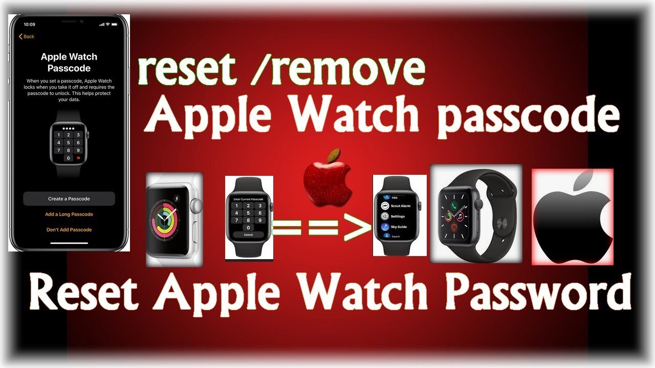 how to remove or reset your Apple Watch⌚️ password - YouTube Music