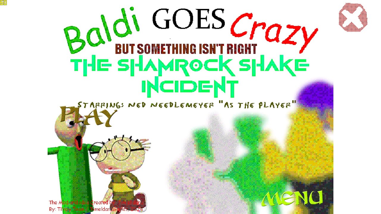 Baldi Goes Crazy but Something isn't Right: The Shamrock Shake incident ...