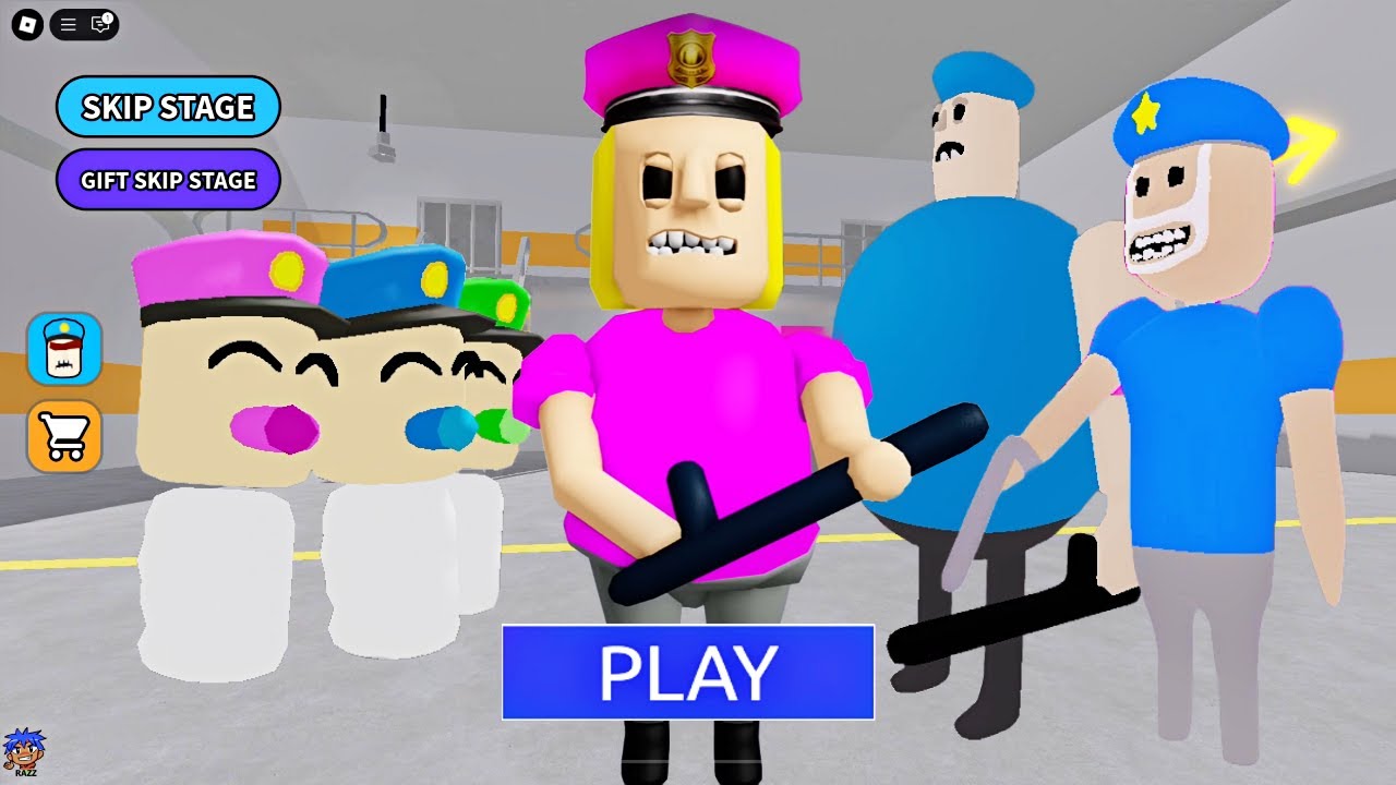 Police Family Escape Special Update OBBY #roblox - YouTube