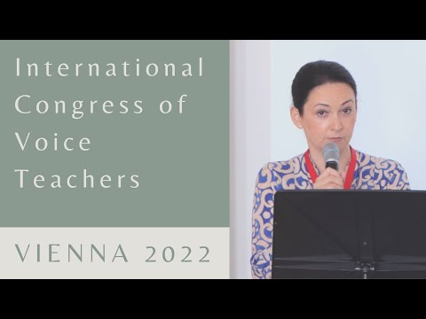 Body&Voice Presentation | International Congress of Voice Teachers - Vienna 2022