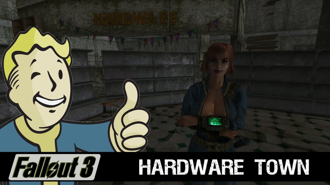 Hardware town in Fallout 3 - YouTube