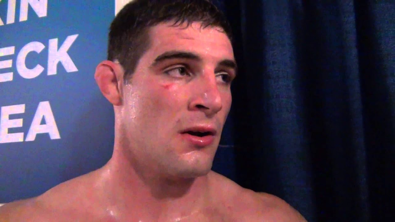Scott Schiller (MN) after Rd 1 win over Bryce Barnes (ARM), 197 lbs ...