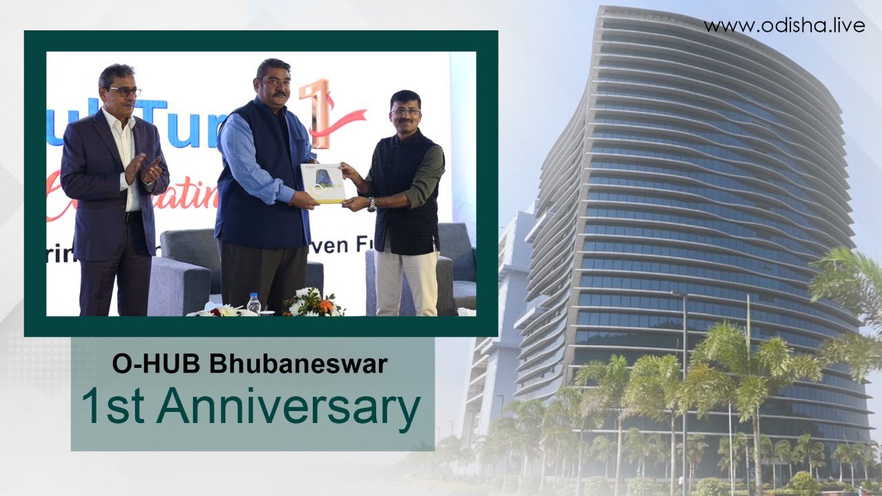 1st Anniversary of O-HUB | Odisha Startup Incubation Centre - YouTube