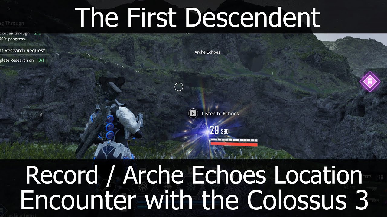 The First Descendant - Record / Echoes Collectible Location - White ...