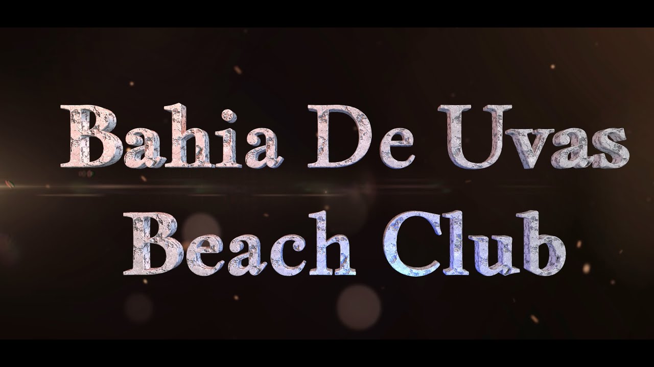 Bahia De Uvas Beach Club Cozumel Mexico - YouTube