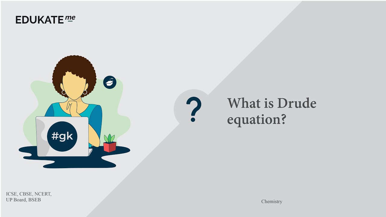 What is Drude equation? - YouTube