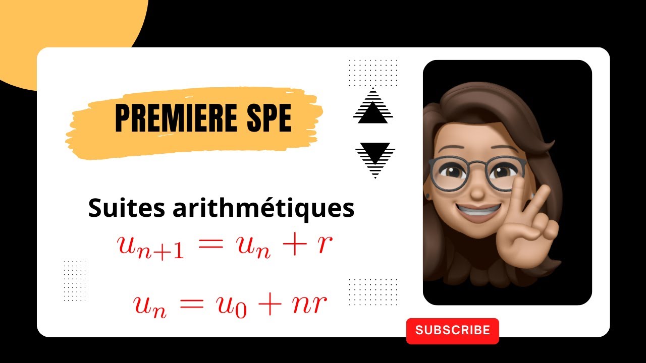 Suites arithmétiques: Terme général et formule de récurrence - YouTube