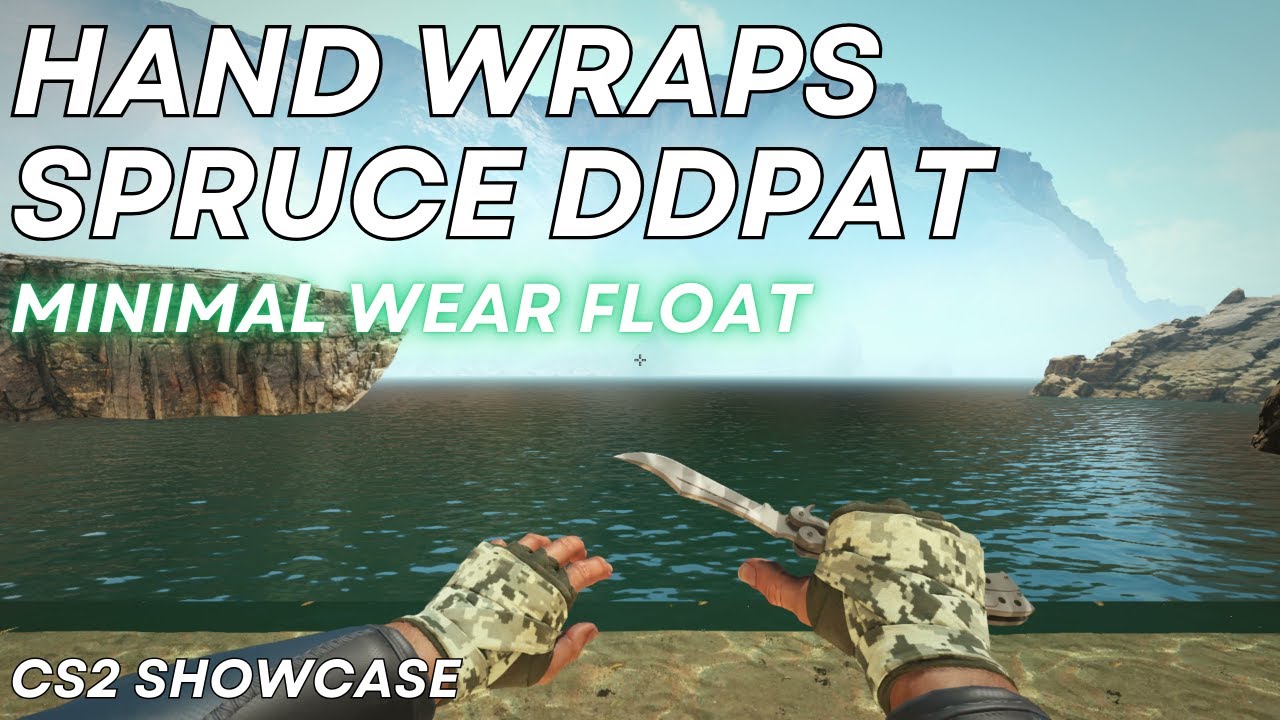 Hand Wraps Spruce DDPAT (Minimal Wear) | CS2 Skin Showcase #1260 - YouTube